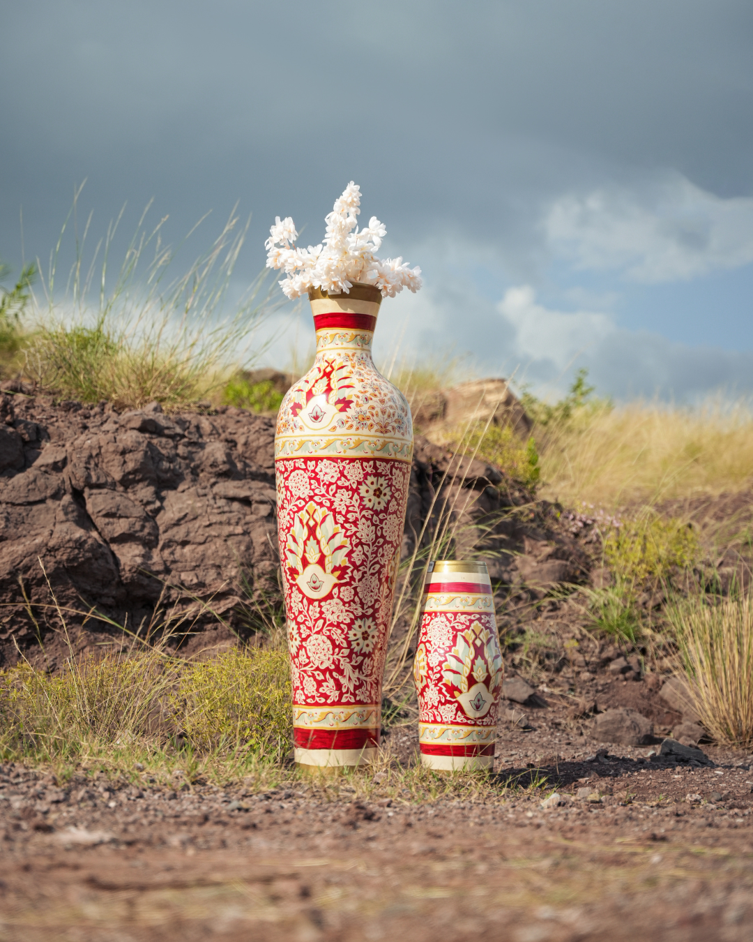 Red Chubi Terracotta | Kalamkaar | Furniture | Home Decor